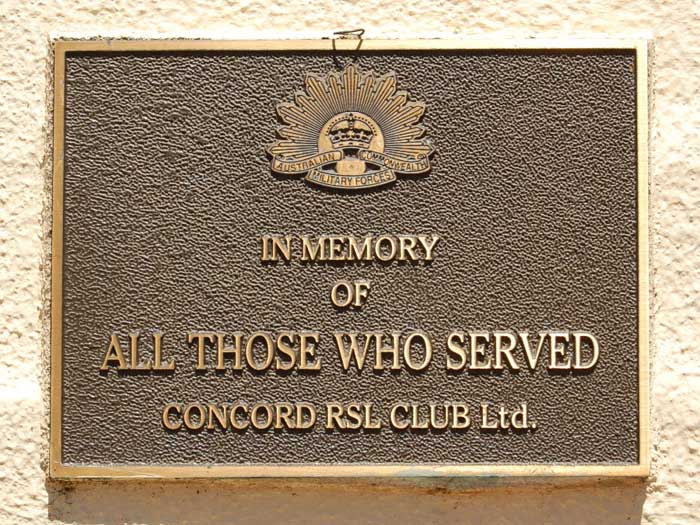 Concord RSL Club Ltd. - Kokoda Track Memorial Walkway